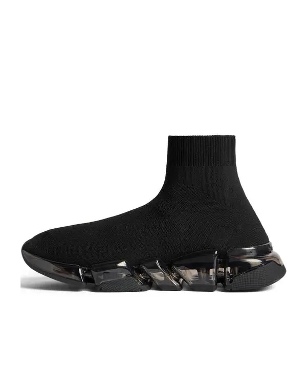 Balenciaga Speed 2.0 Knit Sneakers - Black