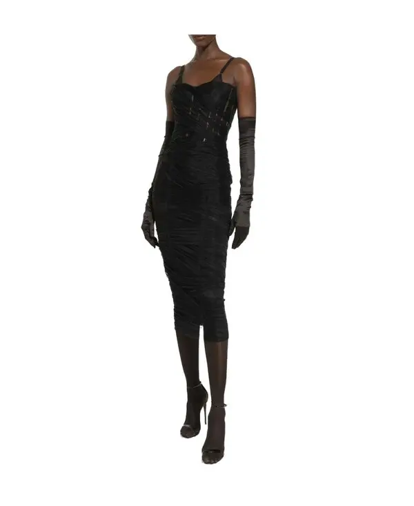 Dolce & Gabbana Tulle Corset Dress