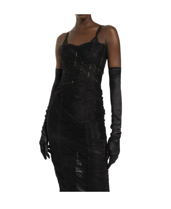 Dolce & Gabbana Tulle Corset Dress