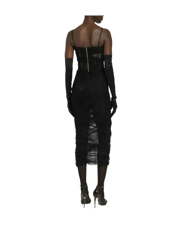 Dolce & Gabbana Tulle Corset Dress