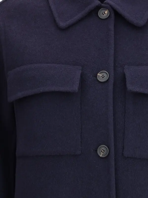 Brunello Cucinelli Single-breasted Jacket With Chest Pockets