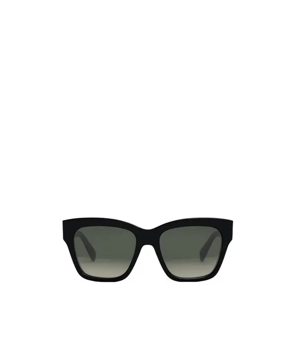 Celine Triomphe 09 Sunglasses In Acetate - Black