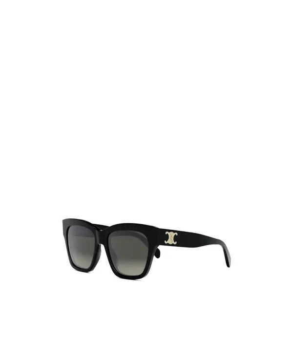 Celine Triomphe 09 Sunglasses In Acetate - Black