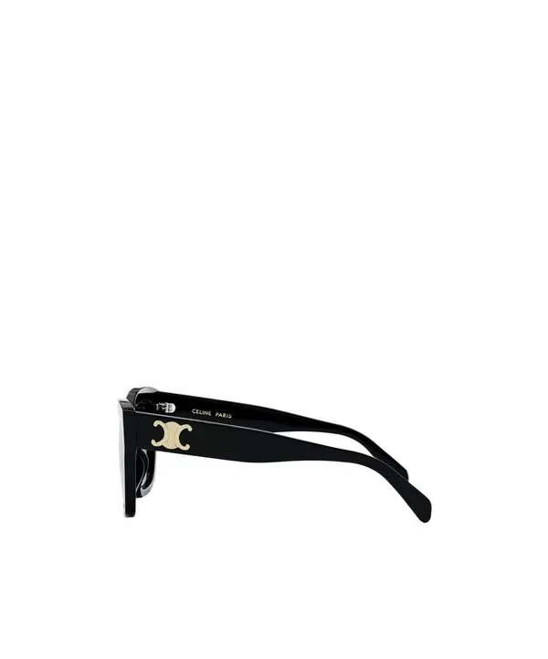 Celine Triomphe 09 Sunglasses In Acetate - Black