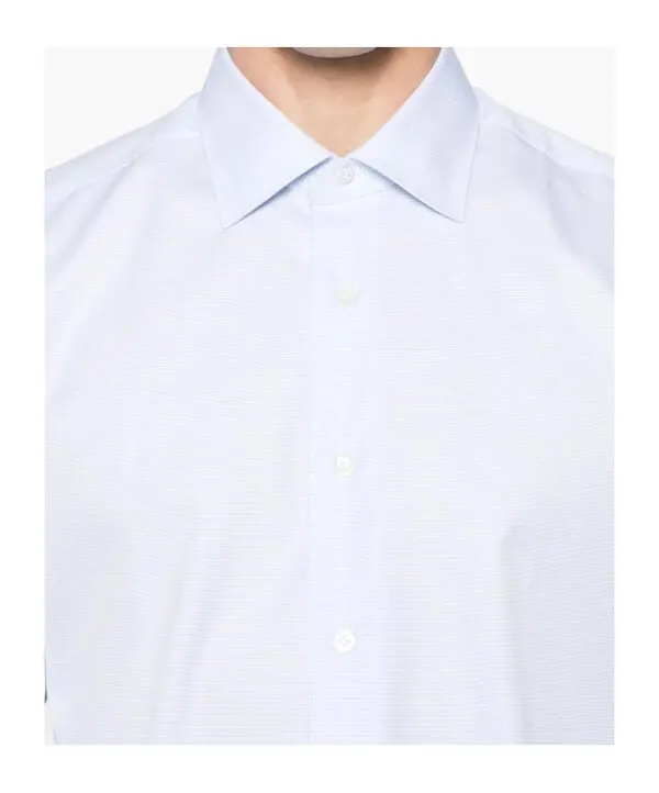 MAZZARELLI Mini-check Shirt - White