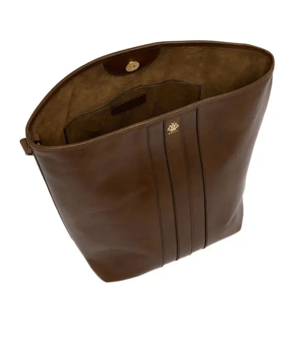 Bally Beckett Bucket Bag In Leather