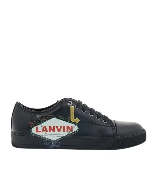 LANVIN Logo-print Low-top Sneakers