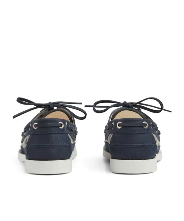Gucci Gg Supreme Canvas Boat Shoes