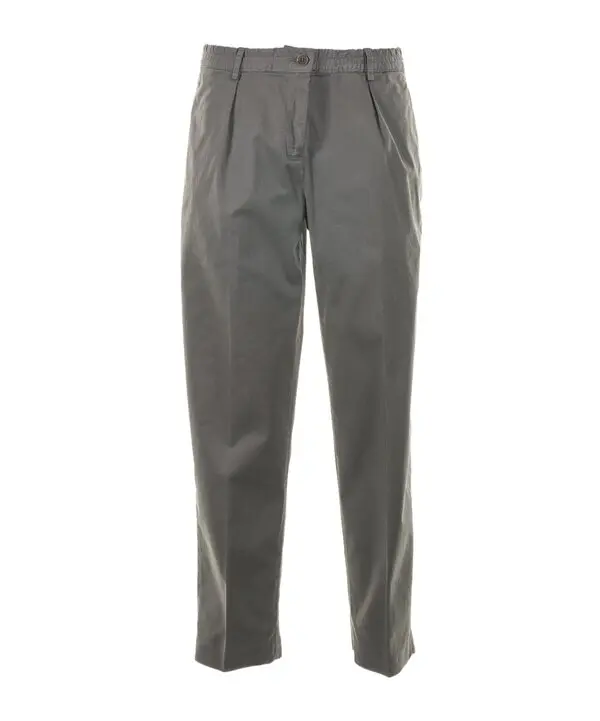 Aspesi Pleated Cropped Trousers