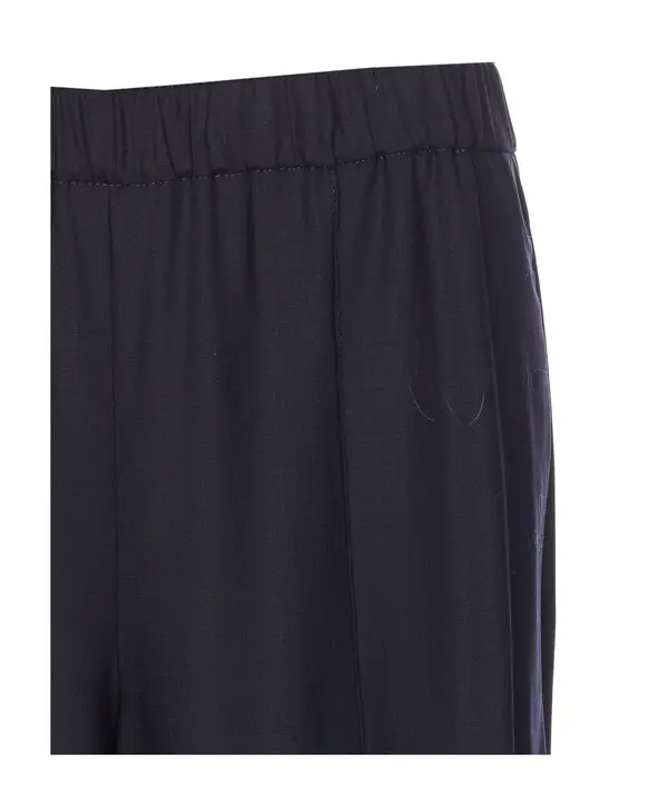 Fabiana Filippi Elasticated Waistband Straight Leg Pants