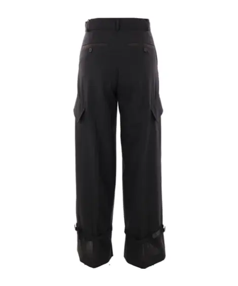 Sacai Straight-leg Belted Cargo Pants
