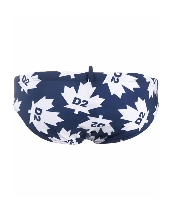 Dsquared2 Maple Leaf Logo Swim Trunks