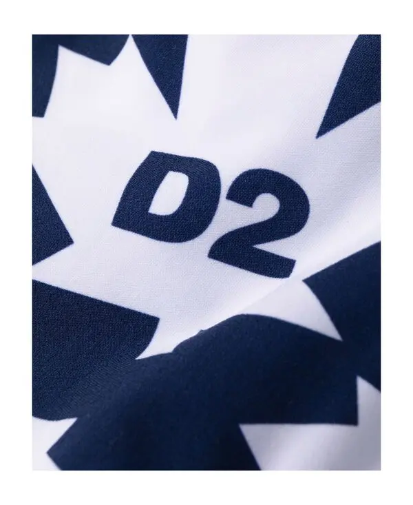 Dsquared2 Maple Leaf Logo Swim Trunks
