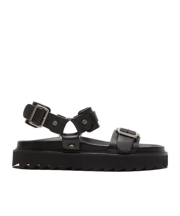 Acne Studios Buckle-fastening Leather Sandals