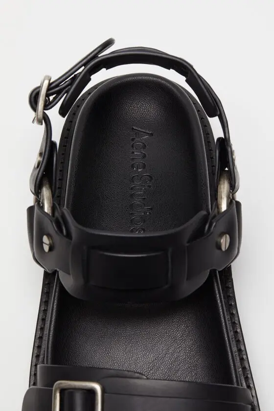 Acne Studios Buckle-fastening Leather Sandals