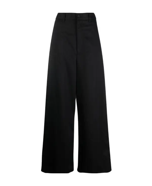 Balenciaga Drop-crotch Wide-leg Trousers