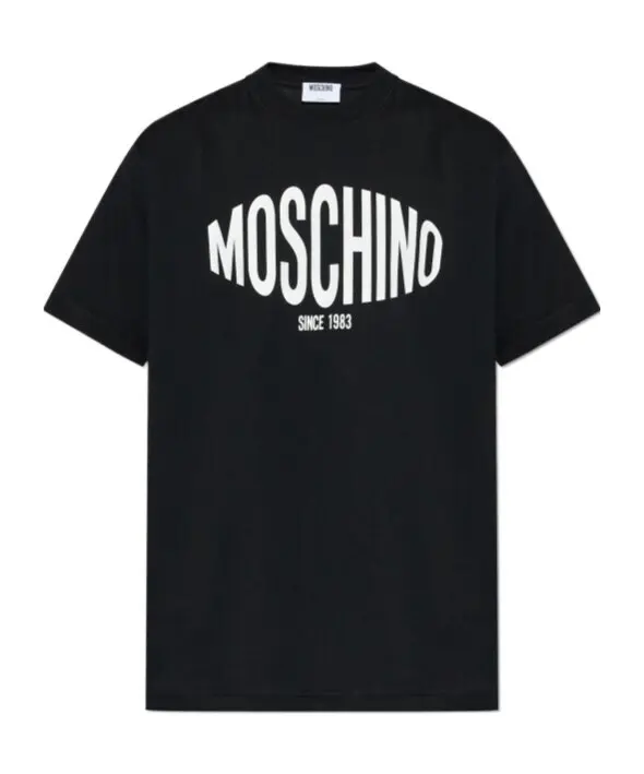 Moschino Printed T-shirt - Black