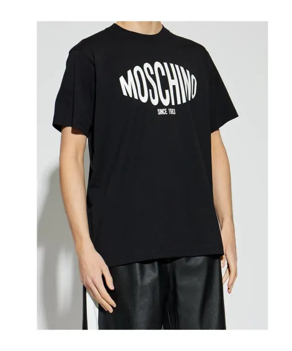 Moschino Printed T-shirt - Black