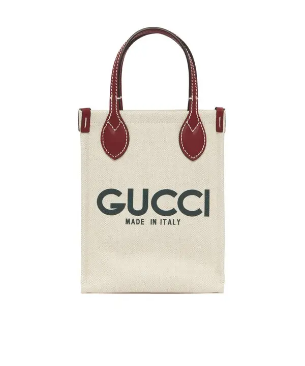 Gucci Super Mini Shoulder Bag - Beige