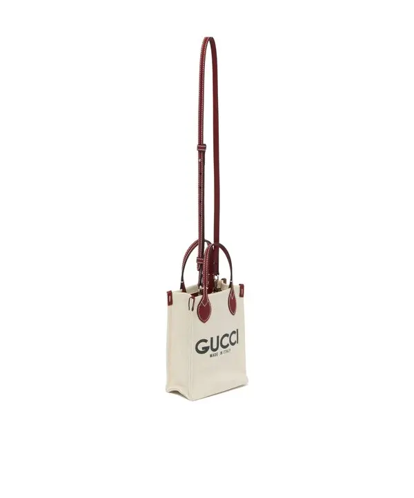Gucci Super Mini Shoulder Bag - Beige