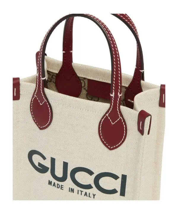 Gucci Super Mini Shoulder Bag - Beige