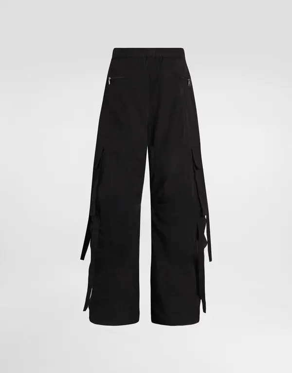 Dolce & Gabbana Waxed Faille Cargo Pants
