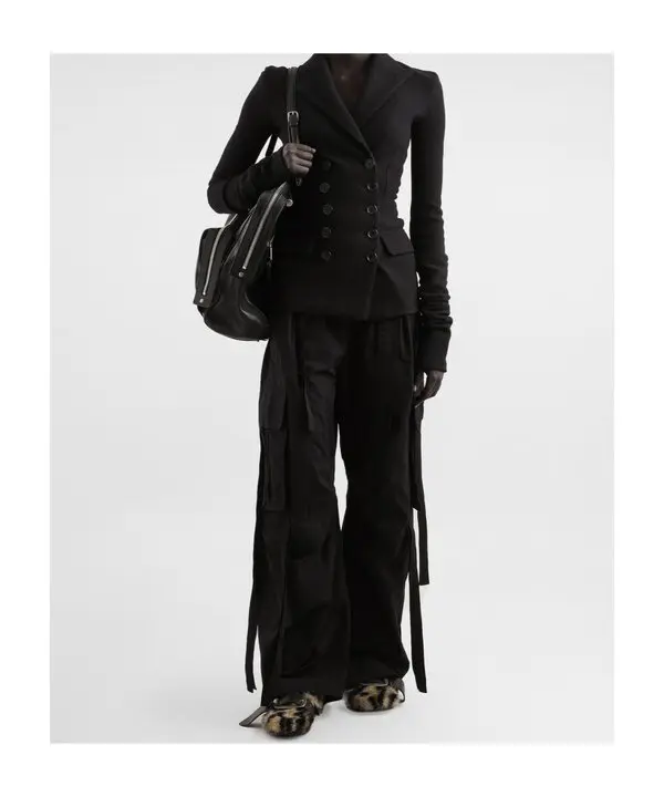 Dolce & Gabbana Waxed Faille Cargo Pants