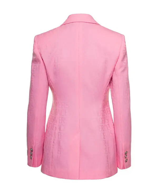 Versace Single-breasted Tailored Blazer