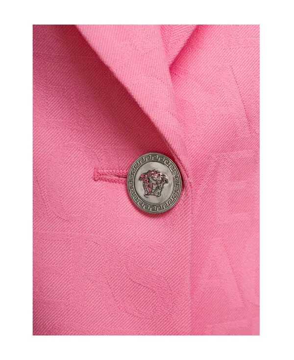 Versace Single-breasted Tailored Blazer