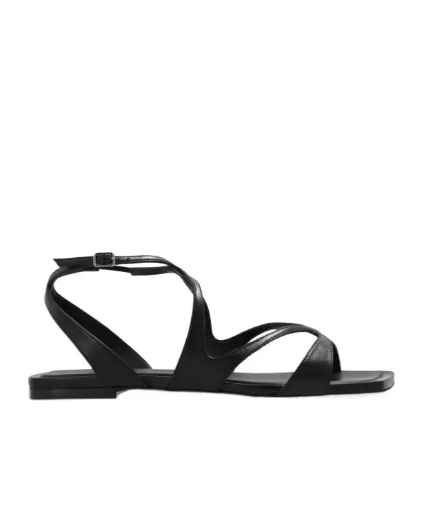 JIMMY CHOO Ayla Sandals - Black