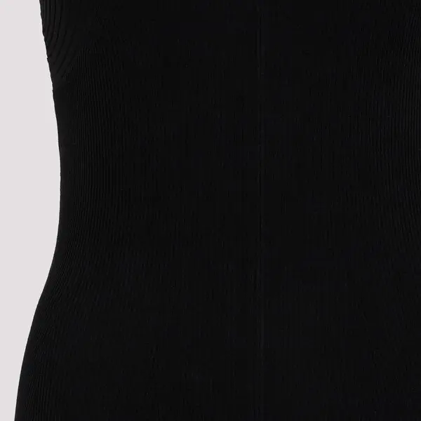 BY MALENE BIRGER Scoop Neck Maxi Dress With Ribbed Detailing