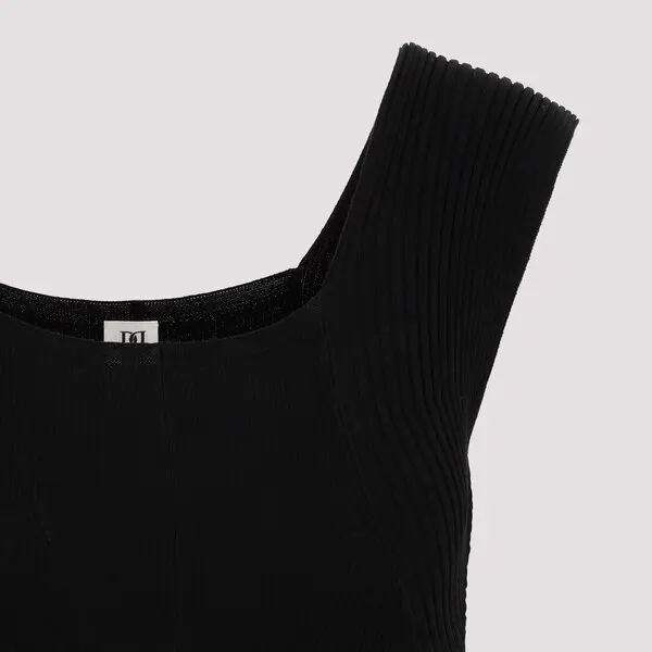 BY MALENE BIRGER Scoop Neck Maxi Dress With Ribbed Detailing