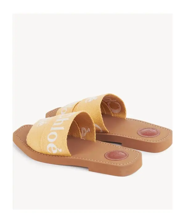 Chloé Woody Open Toe Slip-on Slides