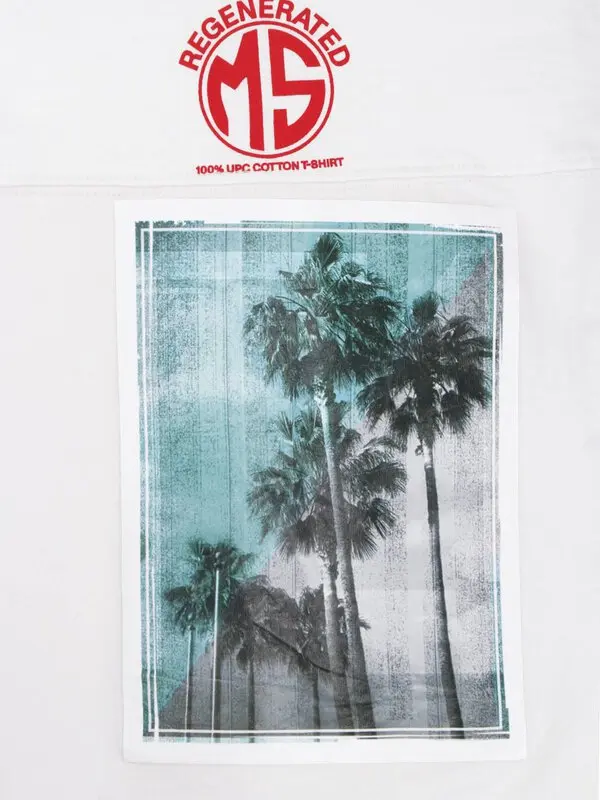 MARINE SERRE Graphic Print Mini Dress
