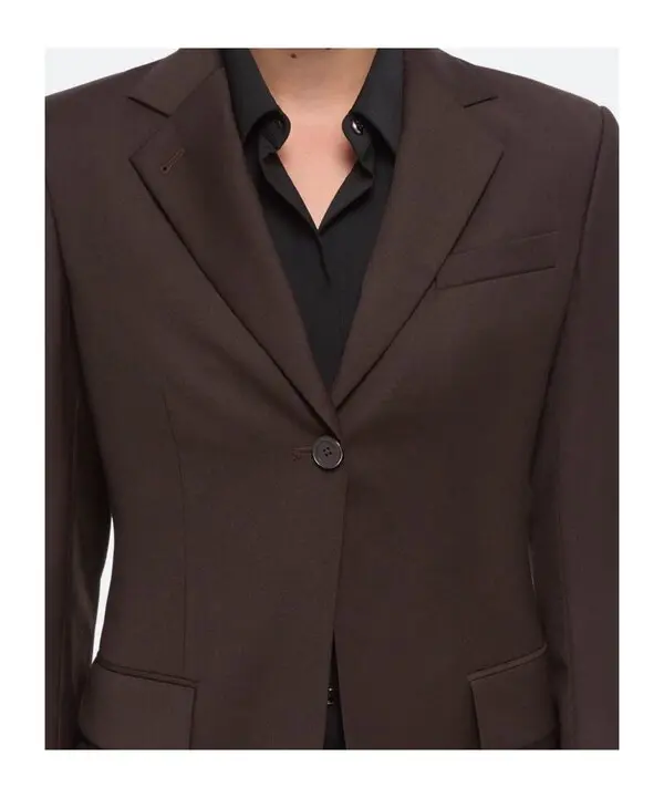 Helmut Lang Single-button Belted Blazer