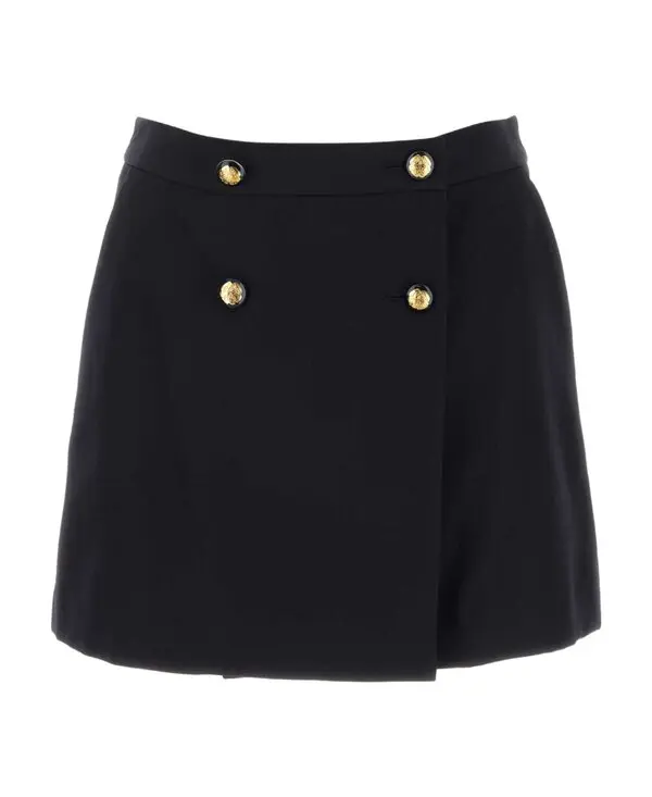 Alexander McQueen Double-breasted Mini Skirt