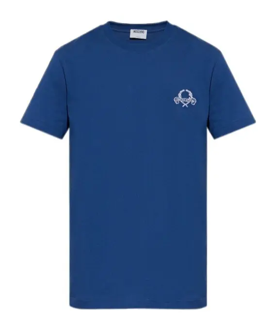 Moschino Embroidered Crewneck T-shirt