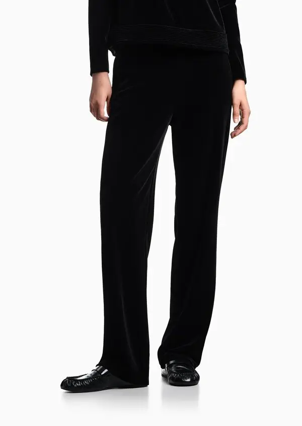 Emporio Armani Stretch Chenille Trousers