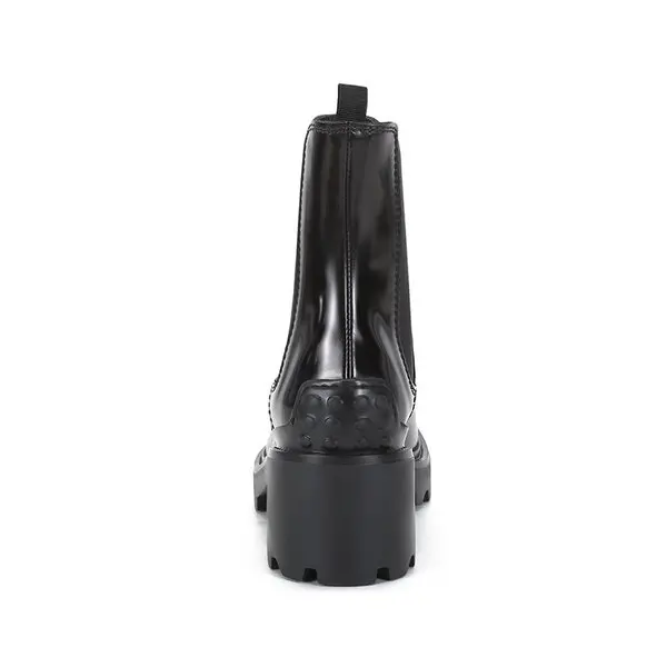 TOD'S Chelsea Ankle Boots With Block Heel - Black