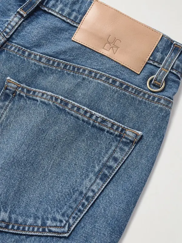 Ulla Johnson Pleated High-waisted Wide-leg Jeans