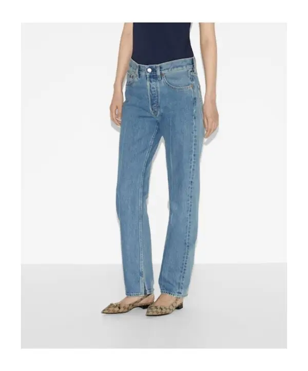 Gucci Logo-patch Jeans - Blue