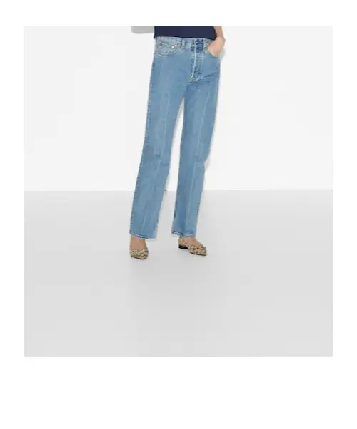 Gucci Logo-patch Jeans - Blue
