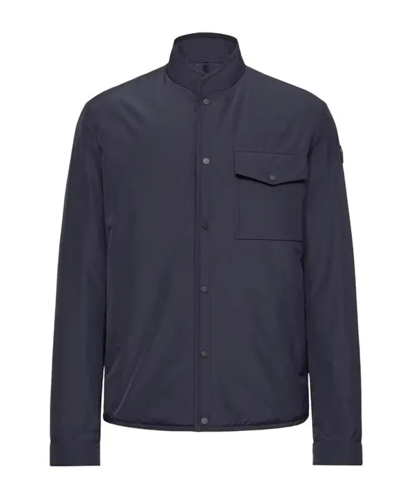 Moncler Zonda Button-up Jacket - Dark Navy