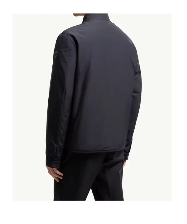 Moncler Zonda Button-up Jacket - Dark Navy