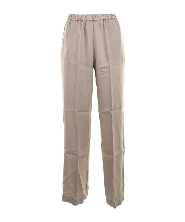 Aspesi Elasticated-waist Straight Leg Pants - Nude