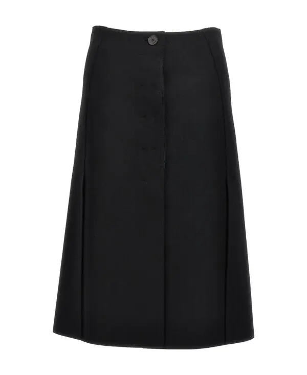 LANVIN Back-slit A-line Skirt