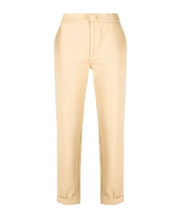 TWINSET Cigarette Trousers - Nude