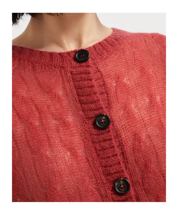 Brunello Cucinelli Crewneck Knitted Cardigan