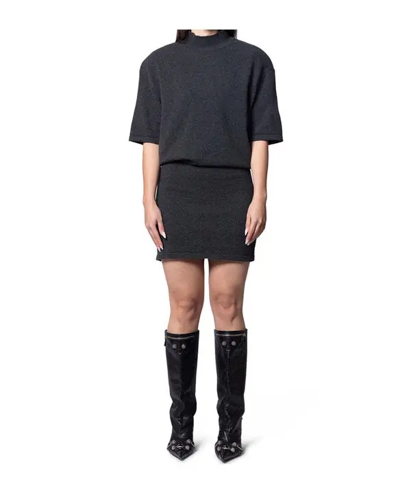 Jacquemus High Neck Knitted Dress