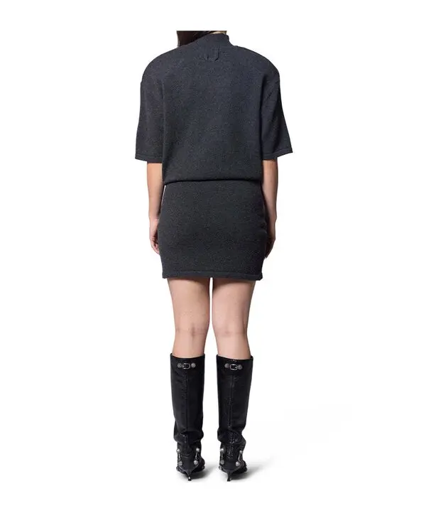 Jacquemus High Neck Knitted Dress